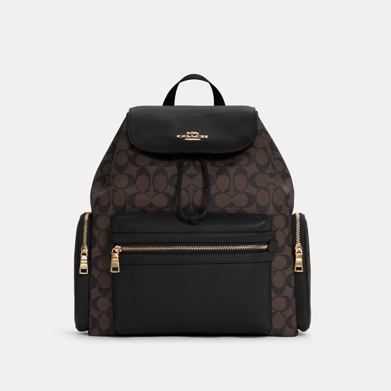 Coach - Baby Backpack In Signature Canvas | Mochila para bebé