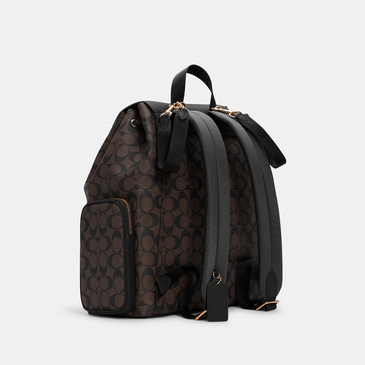 Coach - Baby Backpack In Signature Canvas | Mochila para bebé