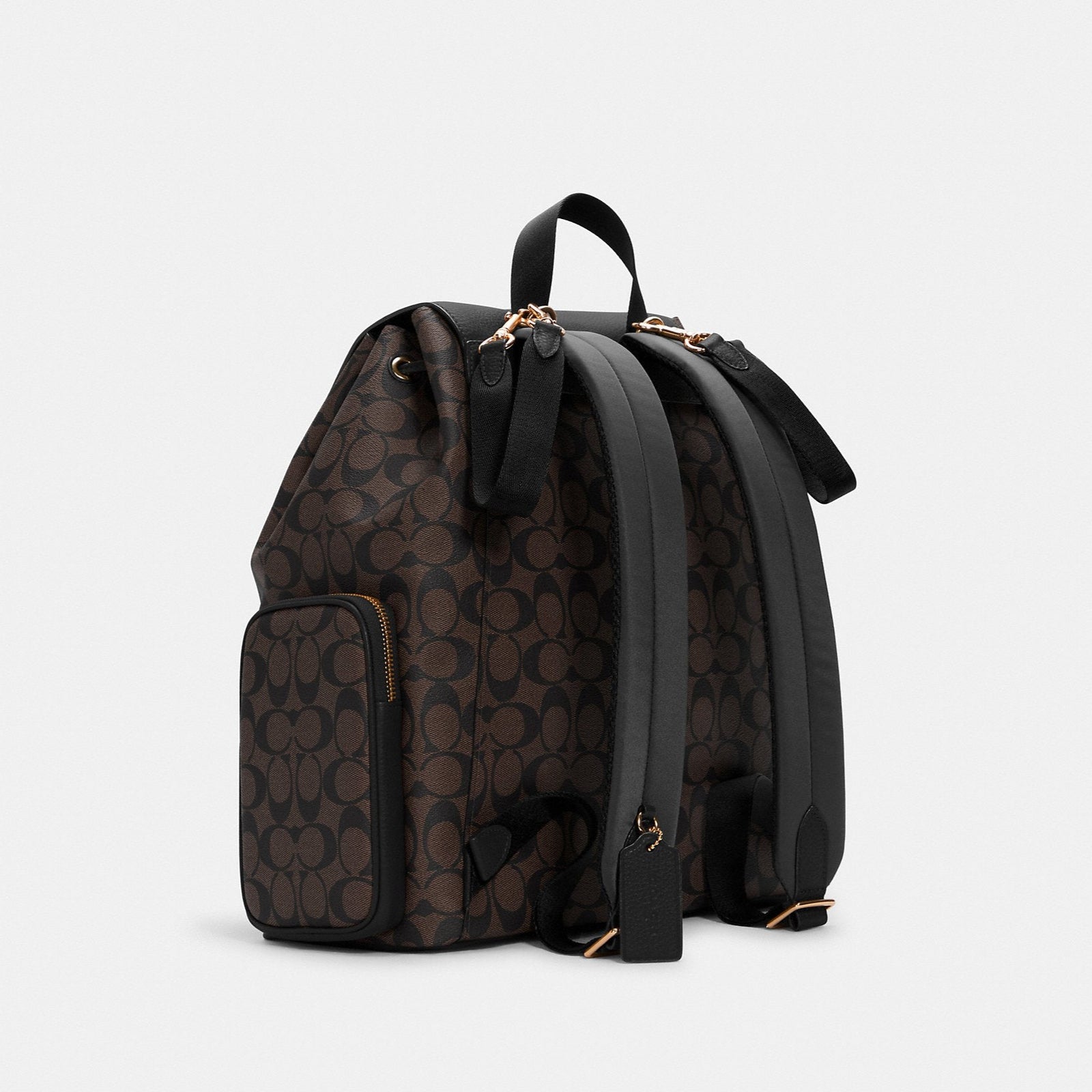 Coach - Baby Backpack In Signature Canvas | Mochila para bebé