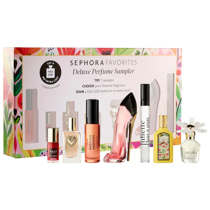 Sephora Favorites - Mini Deluxe Perfume Sampler | Set con vale redimible