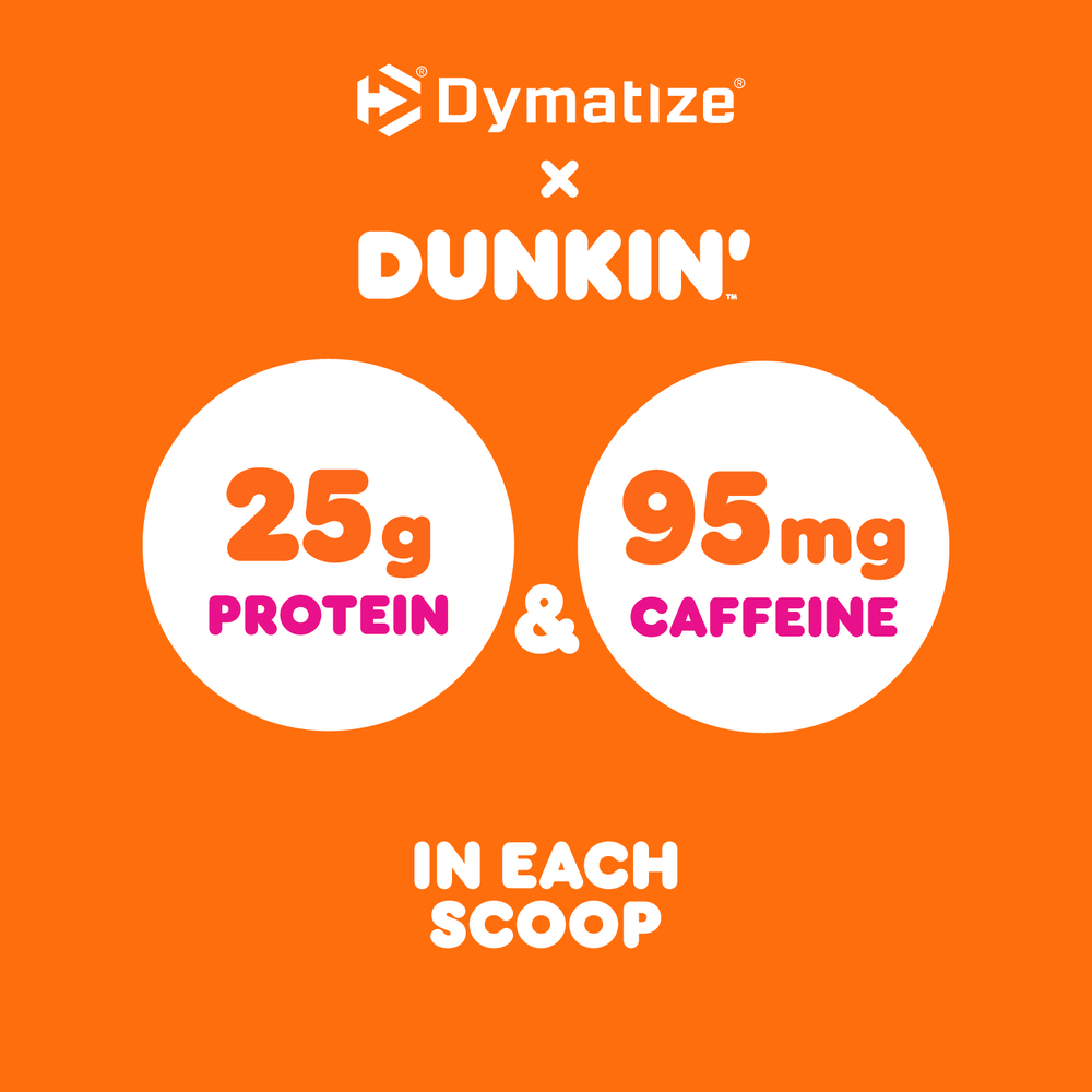 Dymatize x Dunkin Hydrolyzed ISO100 Whey Isolate Protein Powder