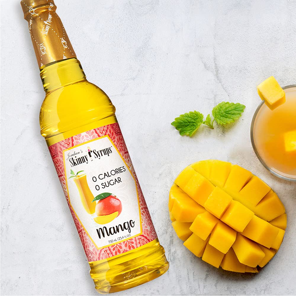 Skinny Mixes - Sugar Free Mango Syrup | Jarabe de Mango - 750 ML ...