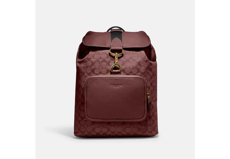 Sullivan Backpack In Signature Chambray