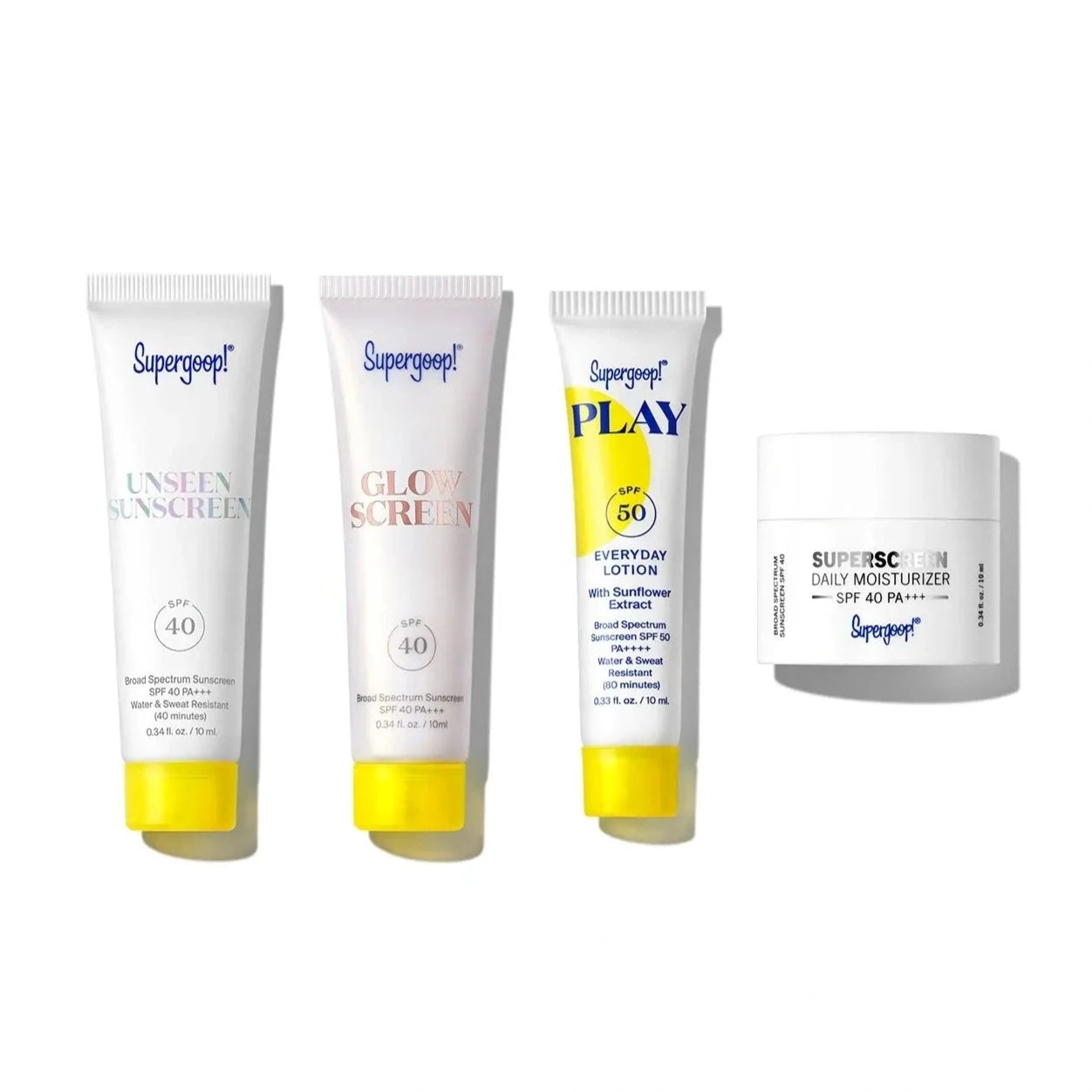 Supergoop SPF Bestsellers Mini Set | Protector Solar